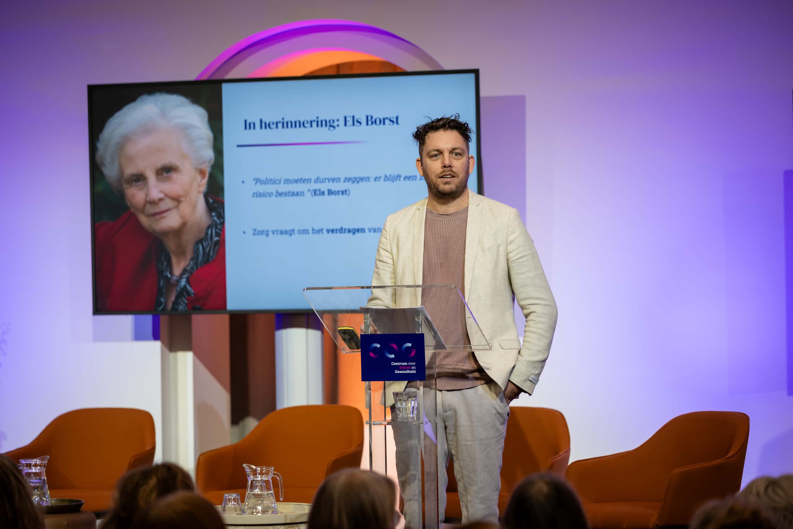Alistair Niemijer tijdens Els Borst lezing: “Ongelijkheid en ...